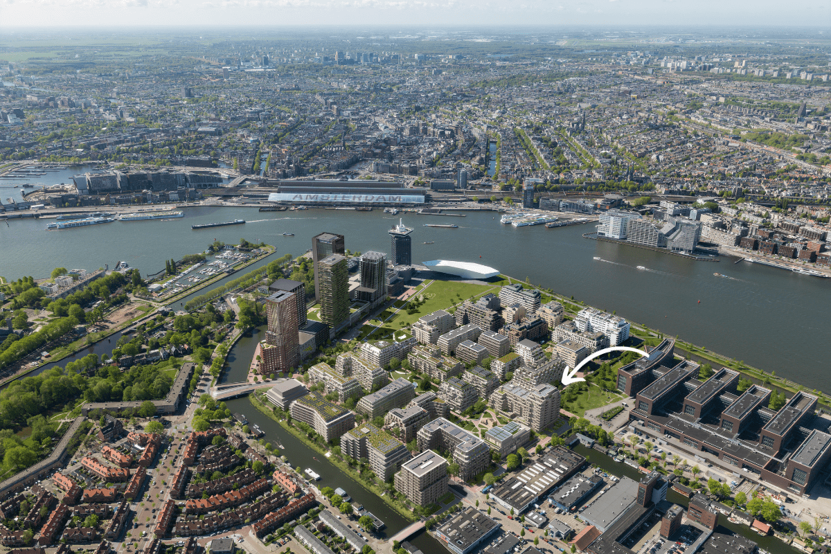 Huurappartementen in The Sphinx - Aan het IJ Amsterdam
